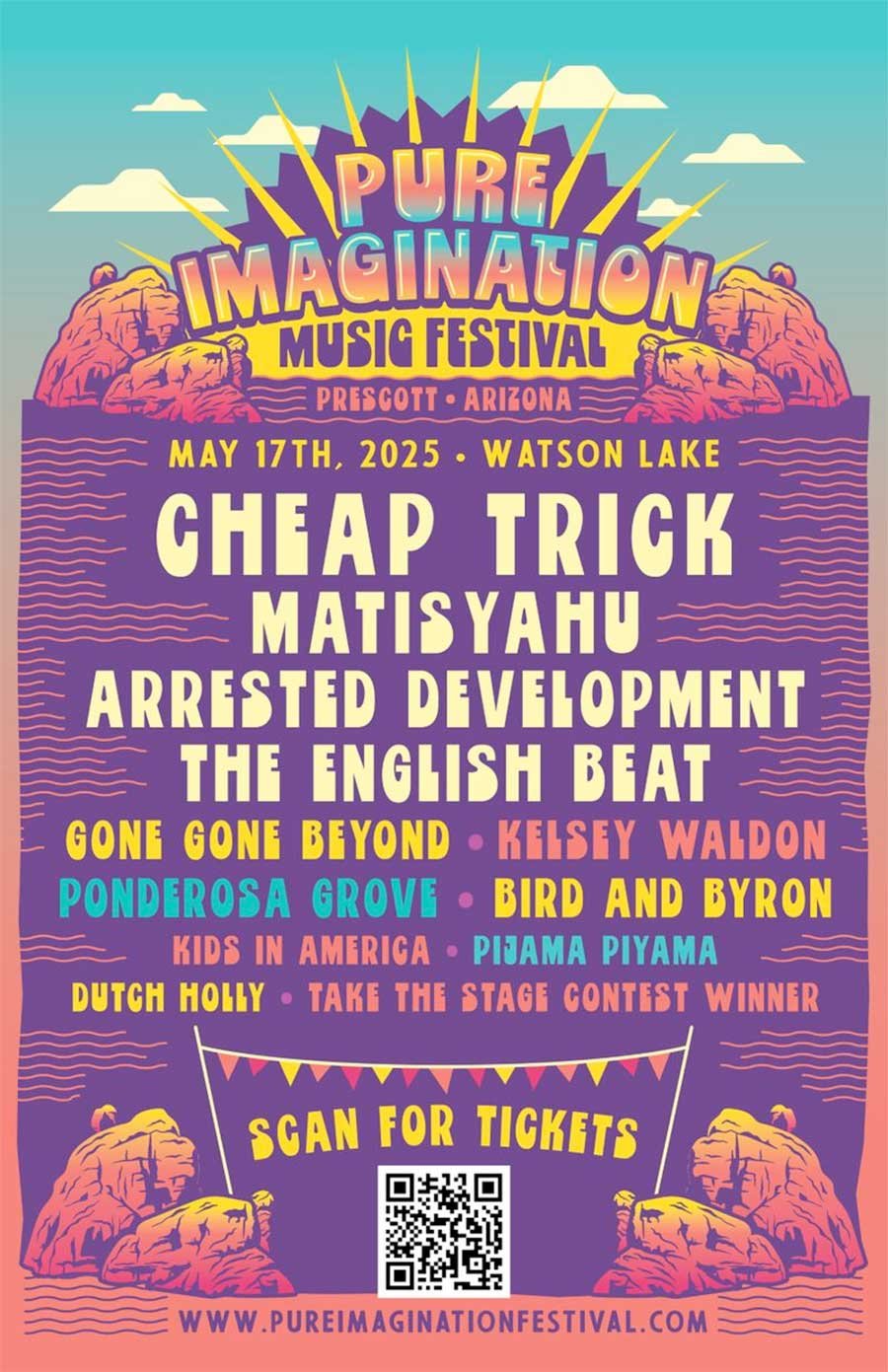 Cheap trick headline Pure Imagination Festival 2025!